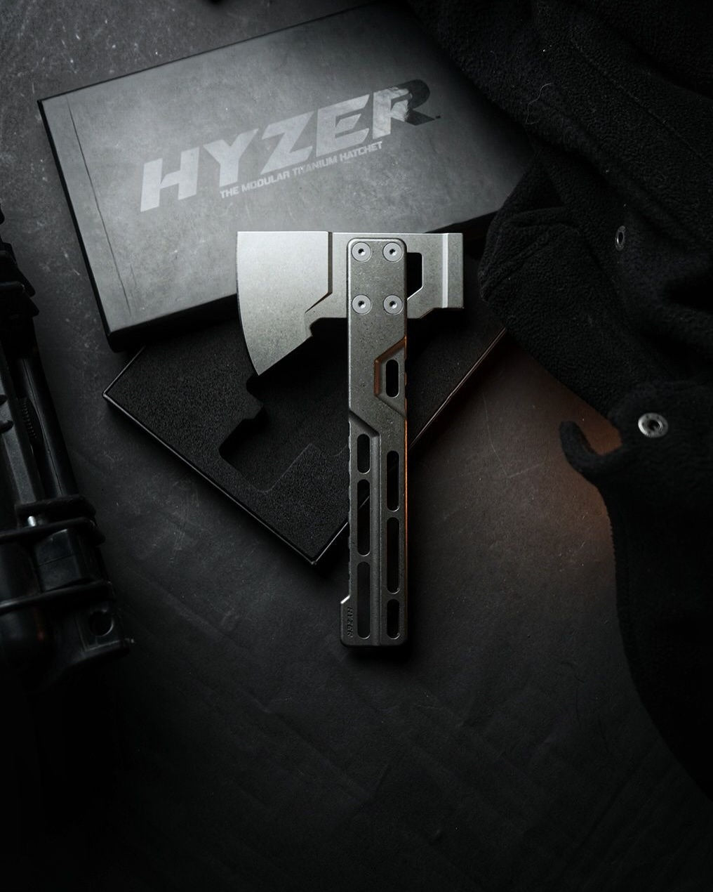 Exceed Designs - HYZER Titanium Hatchet - KOHEZI