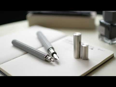 22STUDIO - Contour Ballpoint Pen (Dark Grey) - KOHEZI